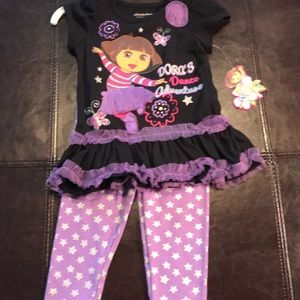 Nickelodeon | Matching Sets | Dora The Explorer Two Piece Matching ...